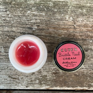 Vintage Cutex Brittle Nail Cream - Some Product Remaining - Etsy