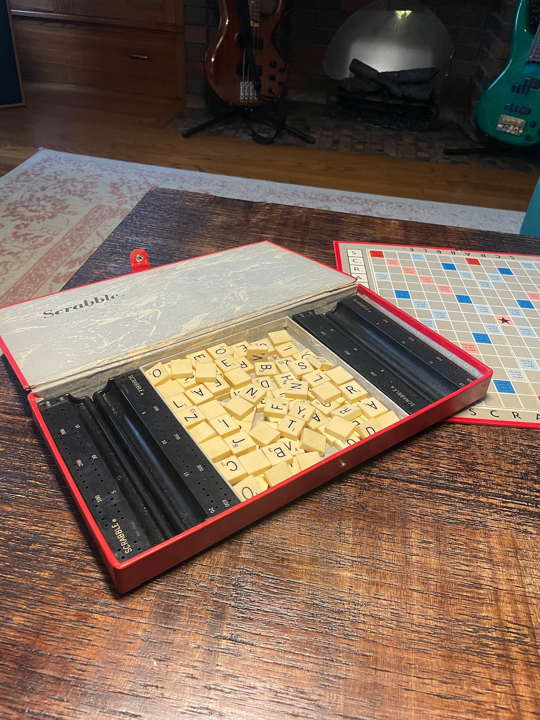 Vintage RARE 1948 First Deluxe Scrabble Board Game - Etsy
