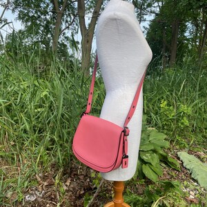 Coach 1941 Saddlebag 9170 Remake in Peony With Original Hangtag ...