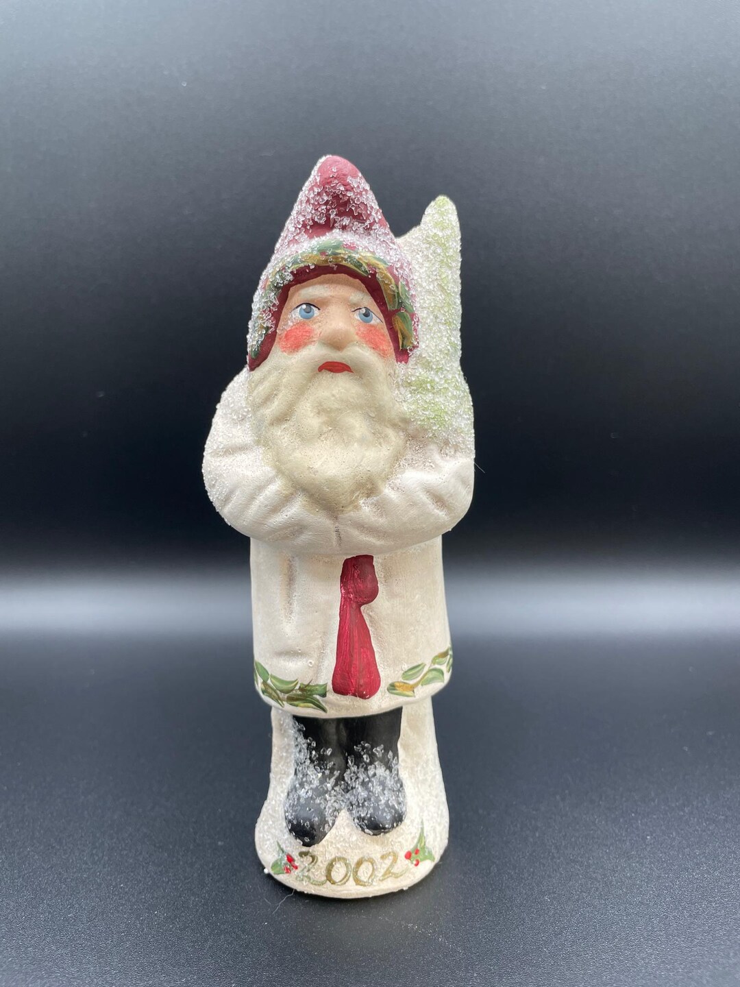 Vintage Chalkware Walnut Ridge Collectibles Limited Edition Santa - Etsy