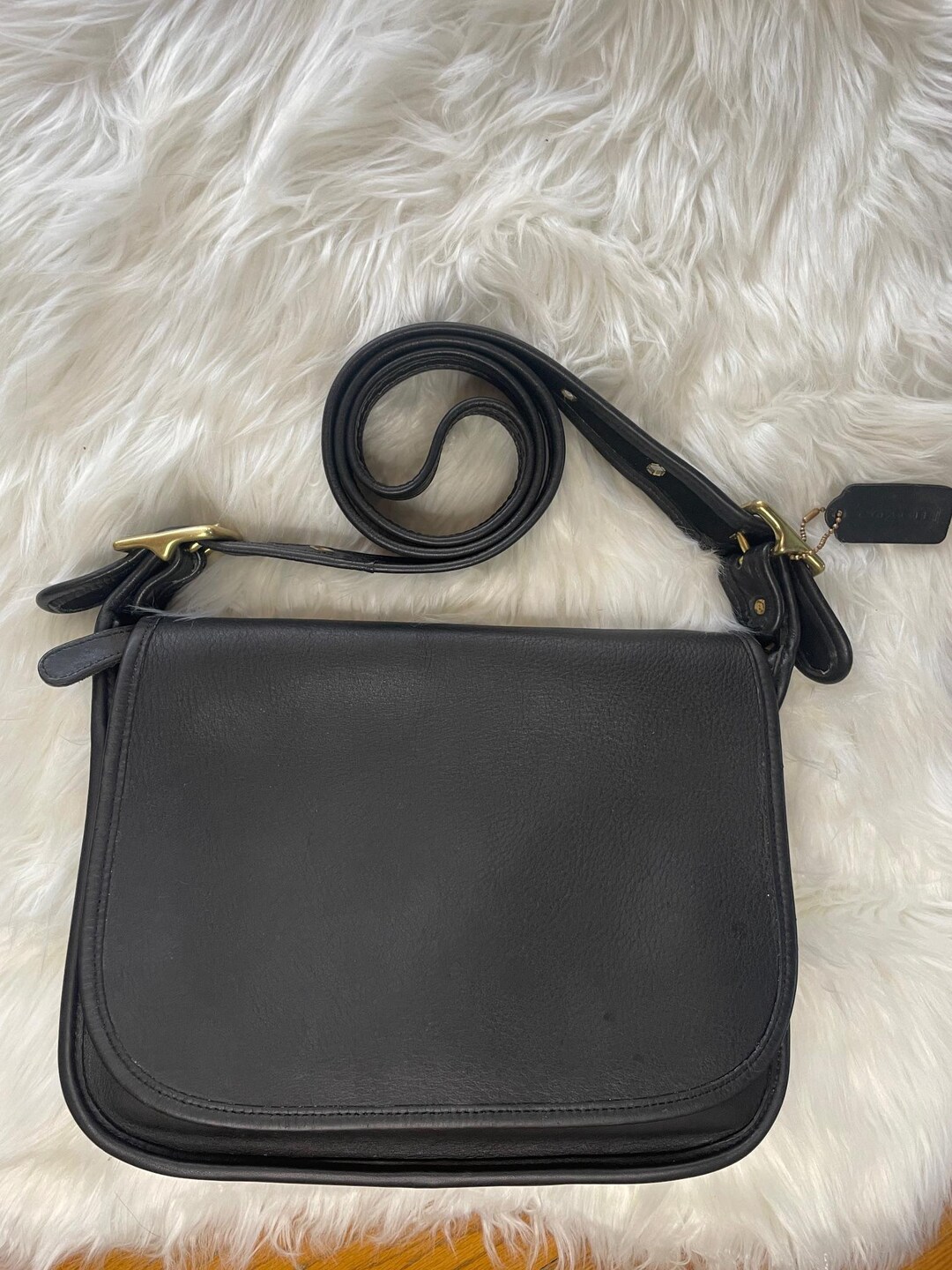 Vintage Coach Patricia's Legacy Bag With Original Hangtag and Brass ...