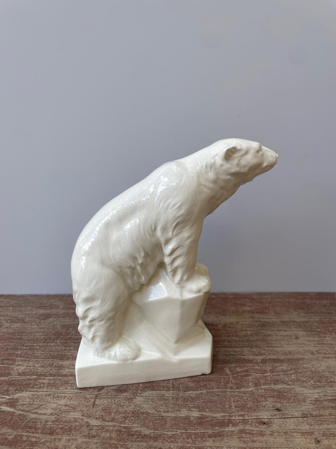 Vintage Kent Art Ware (KAW) Art Deco Polar Bear Figurine - Etsy