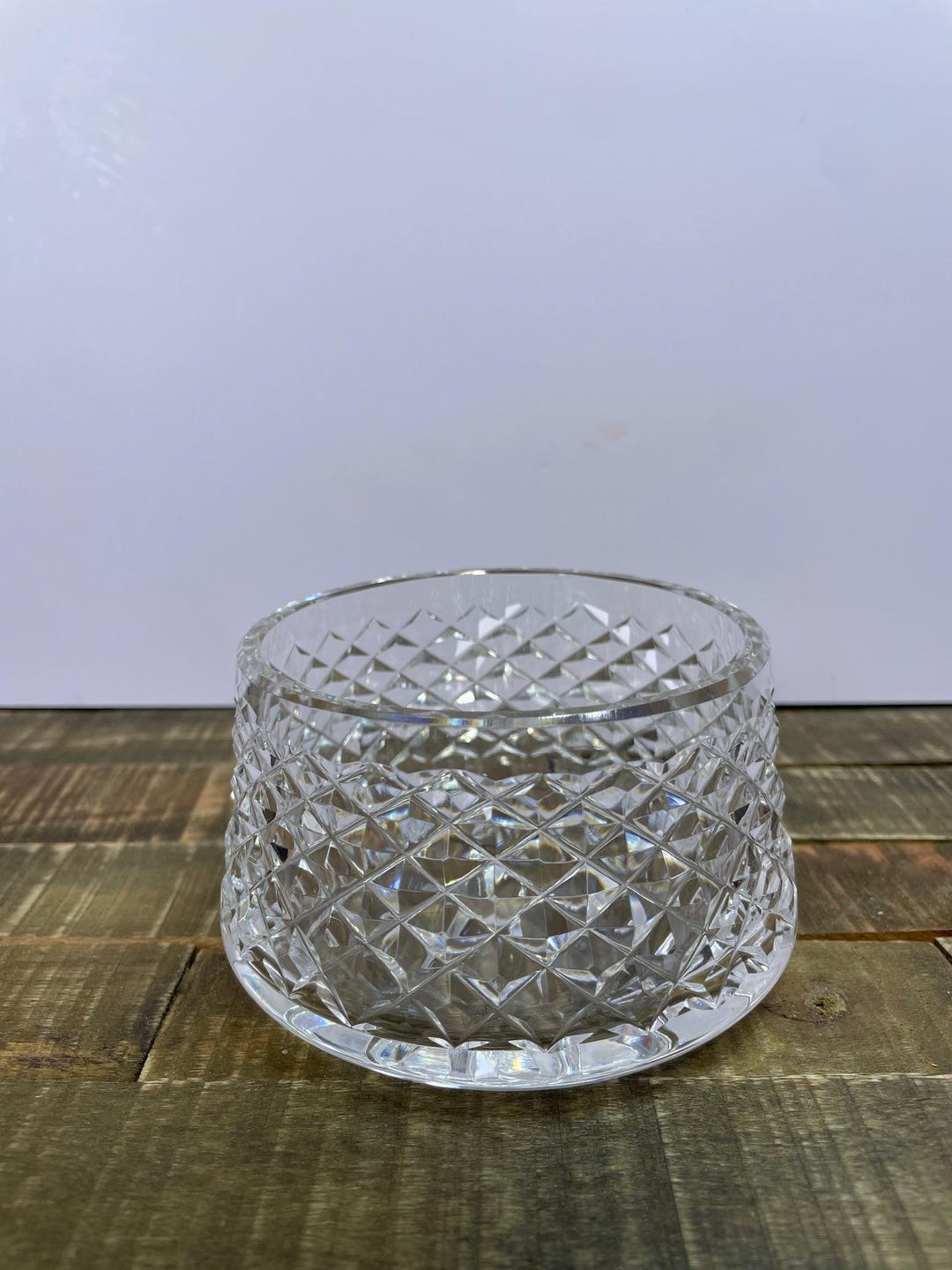 Vintage Waterford Alana Pattern Crystal Sugar Dish Etched - Etsy