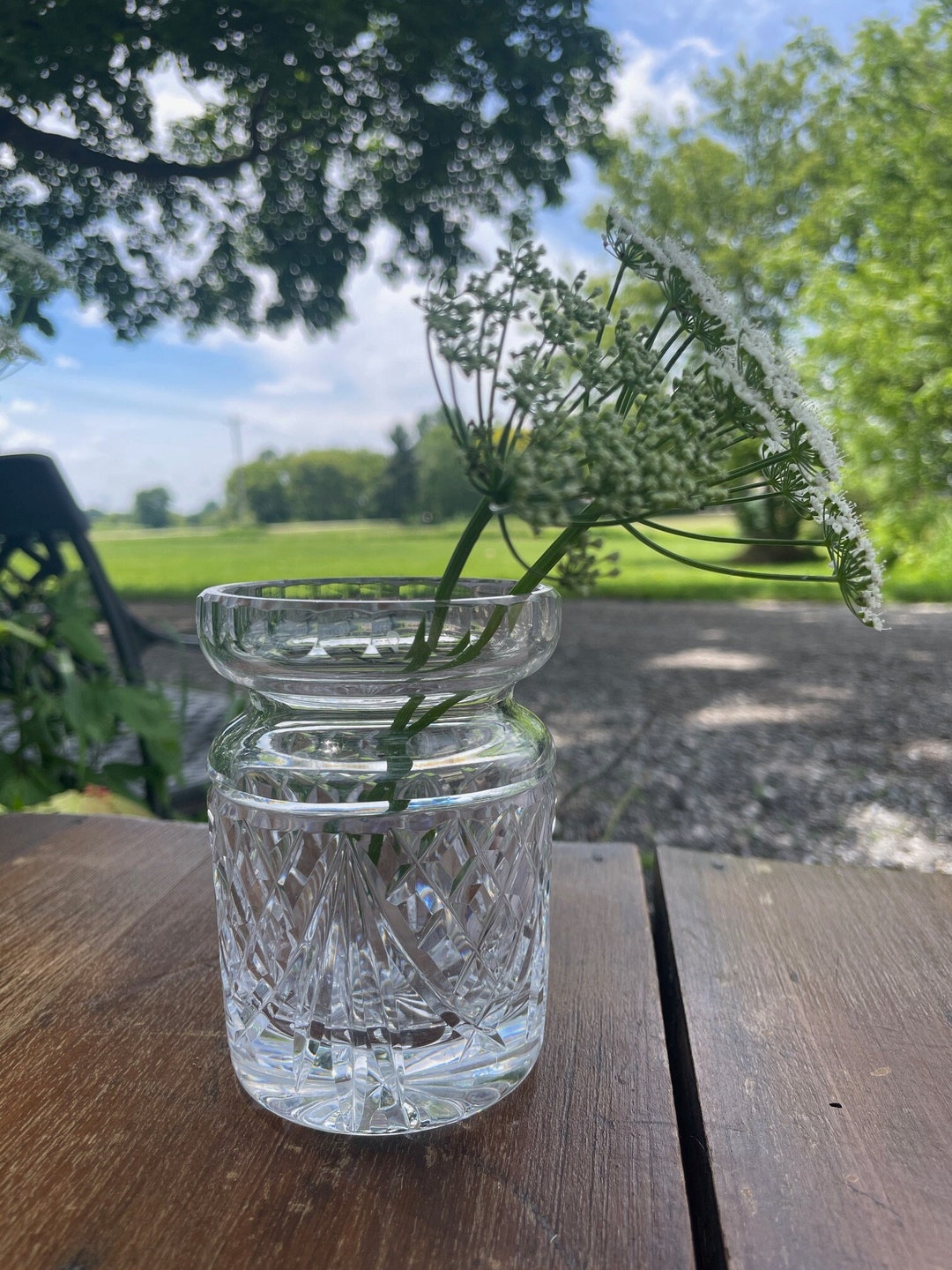 Vintage Waterford Crystal Jam Jar - Etsy