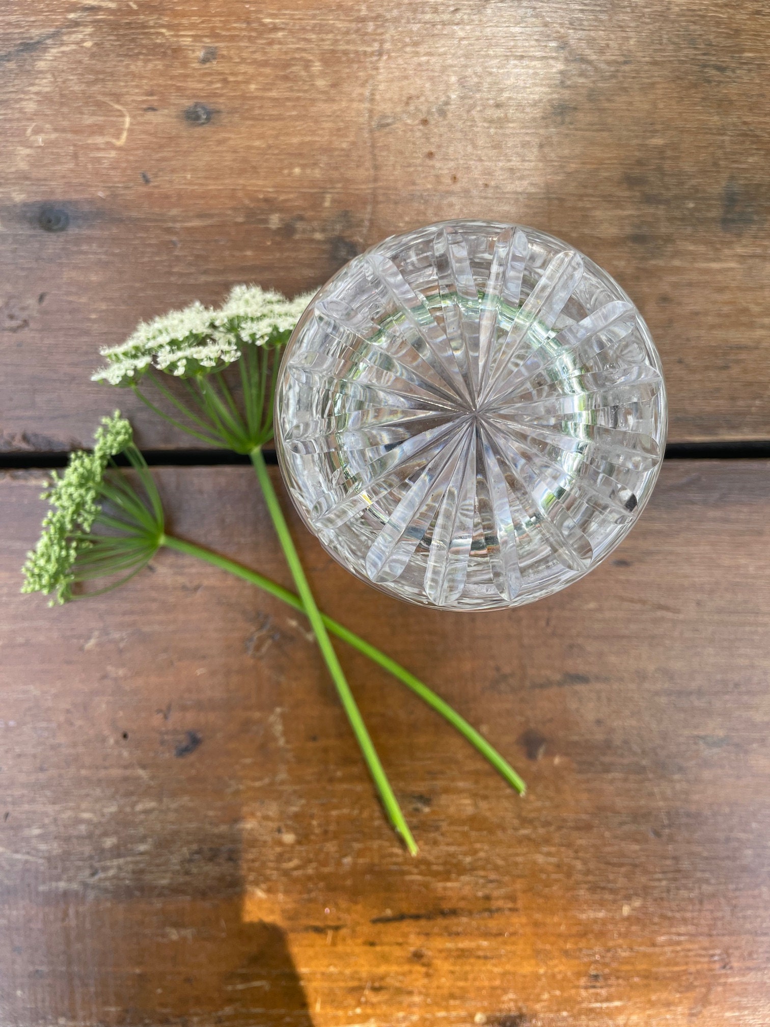 Vintage Waterford Crystal Jam Jar - Etsy