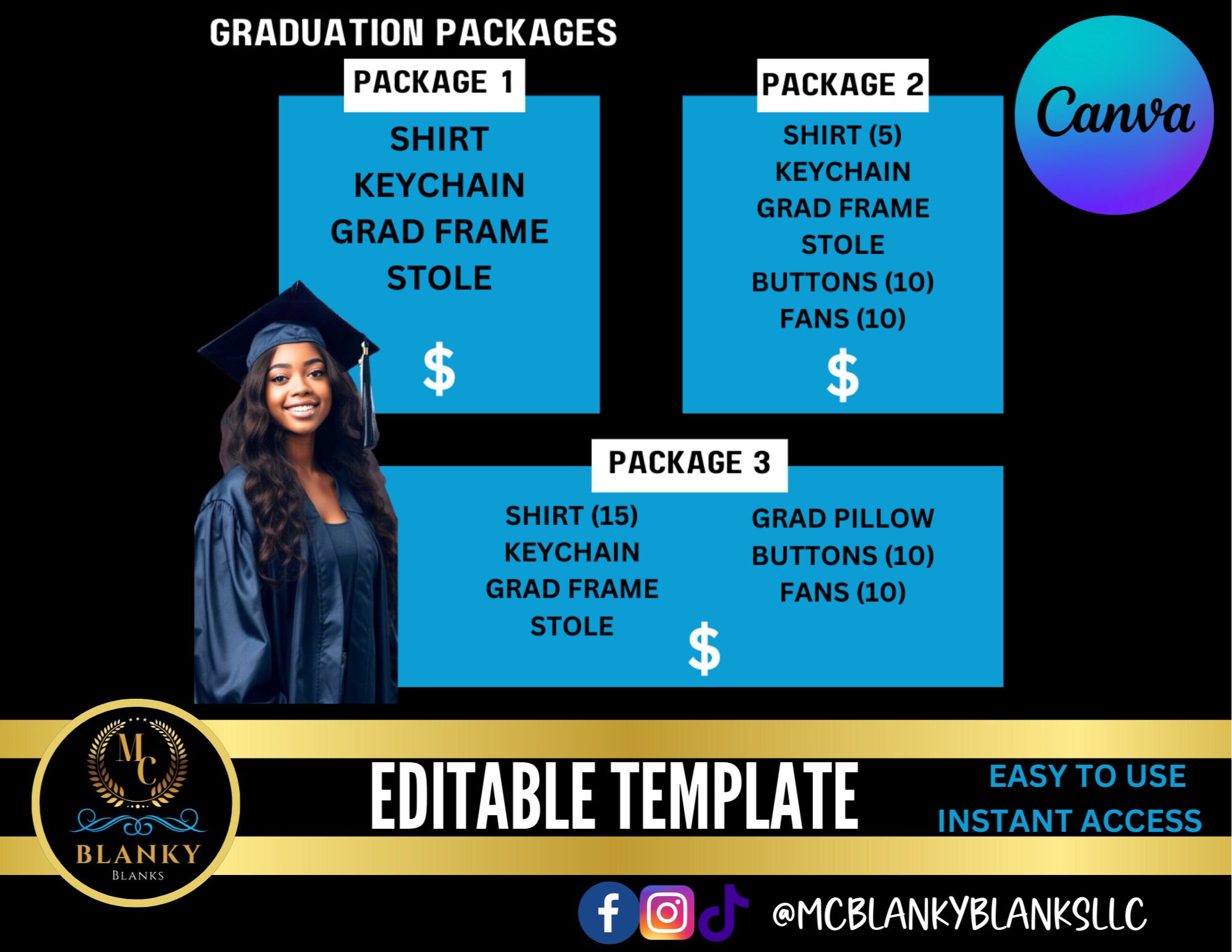 Graduation Price List | Graduation Package| Graduation Order ...