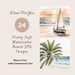 Watercolor Beach Clipart, Vacation Clipart, Boho Summer Clipart Images ...