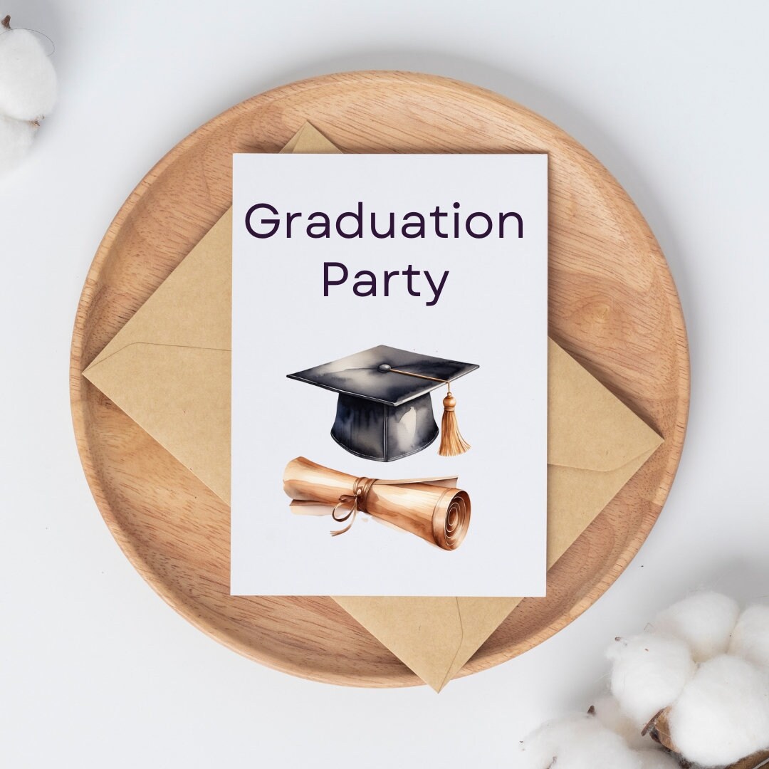 Graduation Graphics, Class of 2024 PNG Clipart, Senior Cap and Gown ...
