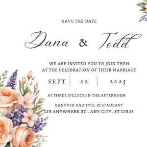 Wedding Clipart Bundle, Watercolor Wedding Clipart, 25 PNG Transparent ...