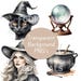 Halloween Clipart, Spooky Halloween PNG Images, Witch Clipart, Spooky ...
