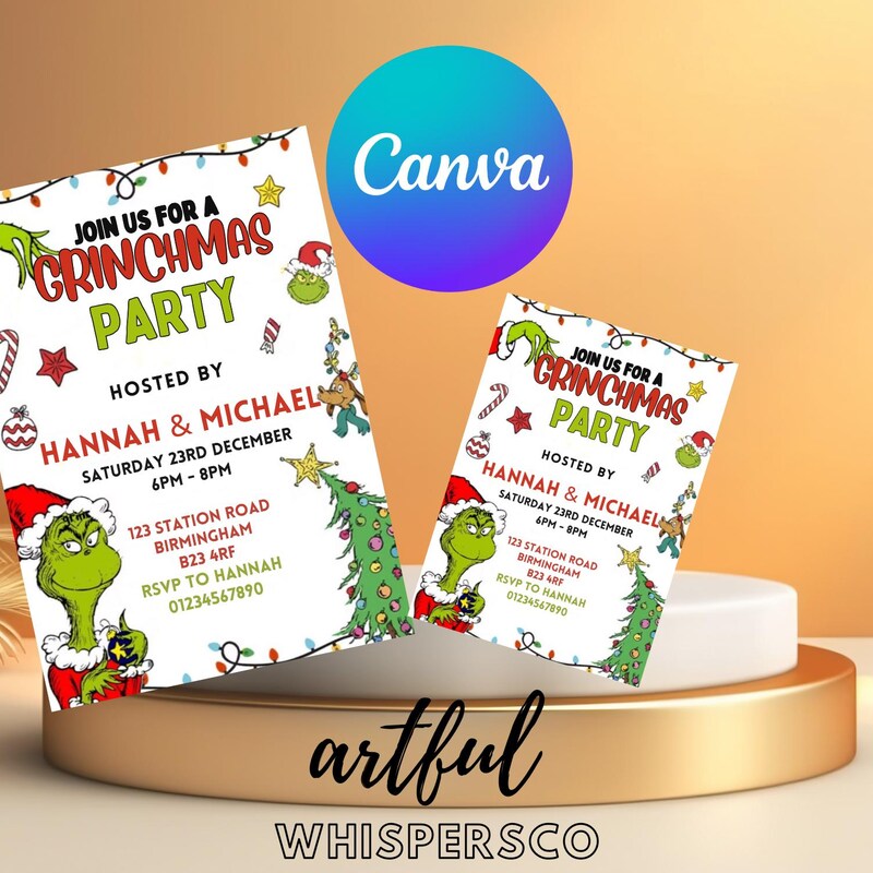 Grinch Party - Etsy