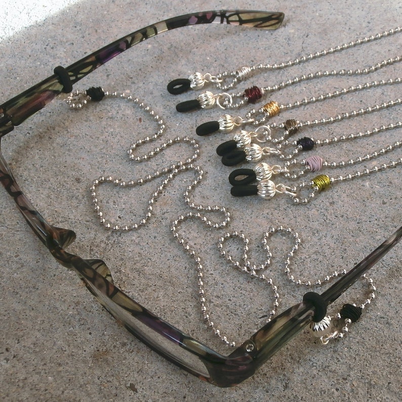 Unisex Eyeglass Chain, for STYLISH Men or Women, Reading Glasses Holder ...