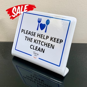 Keep Microwave Clean Signs - Etsy