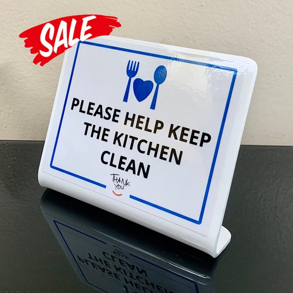Keep Microwave Clean Signs - Etsy