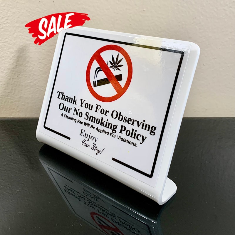 No Smoking Signs - Etsy