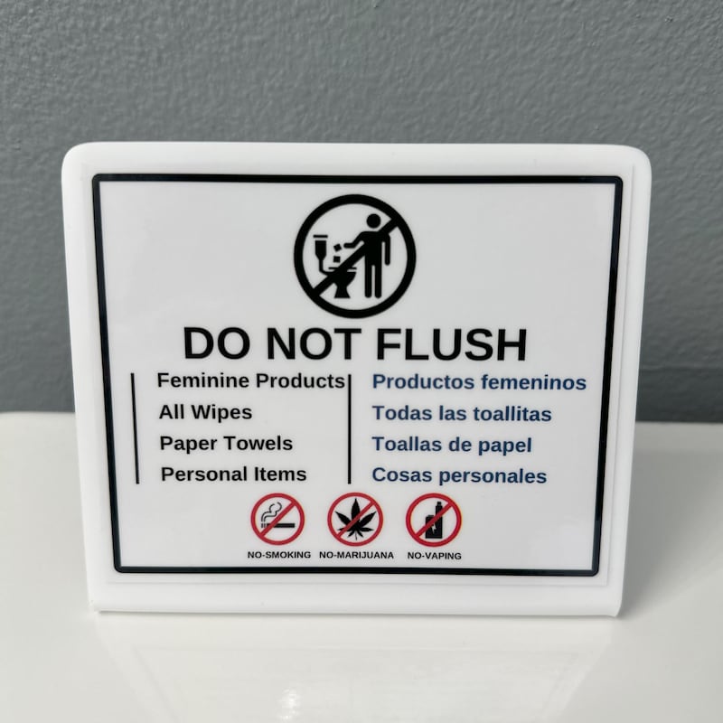 Spanish Bathroom Signs - Etsy