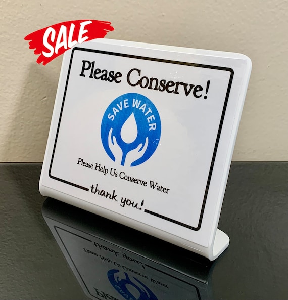 Water Conservation Signage