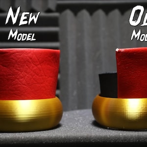 3D Printed & Foam Crafted "shadow the Hedgehog" Inhibitor Rings W/cuffs ...