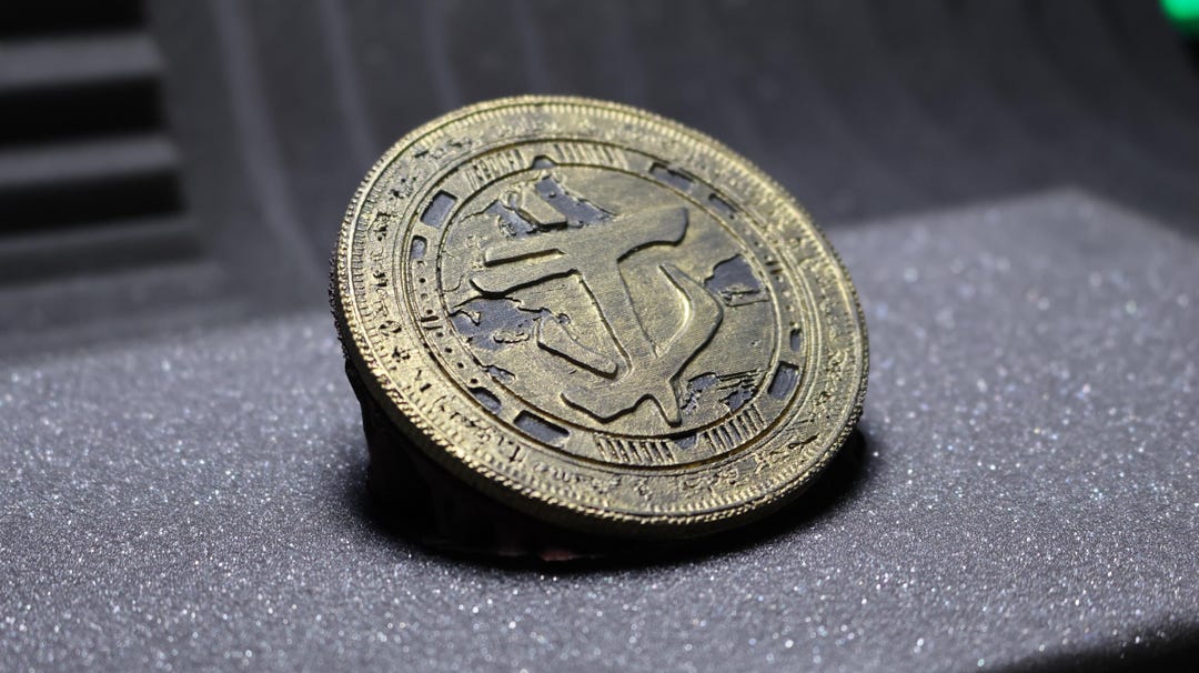 3D Printed DOOM Preator Token - Etsy