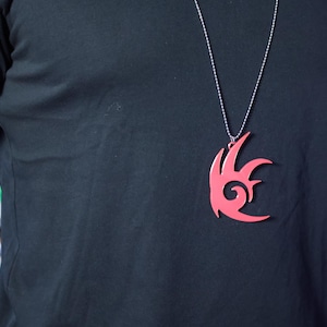 3D Printed "classic" Shadow the Hedgehog Ball Chain Necklace! // NEW ...