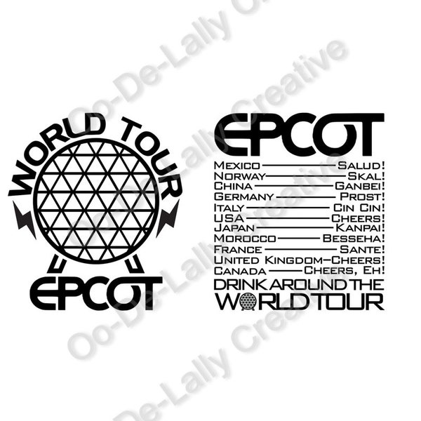Epcot Shirt Svg - Etsy