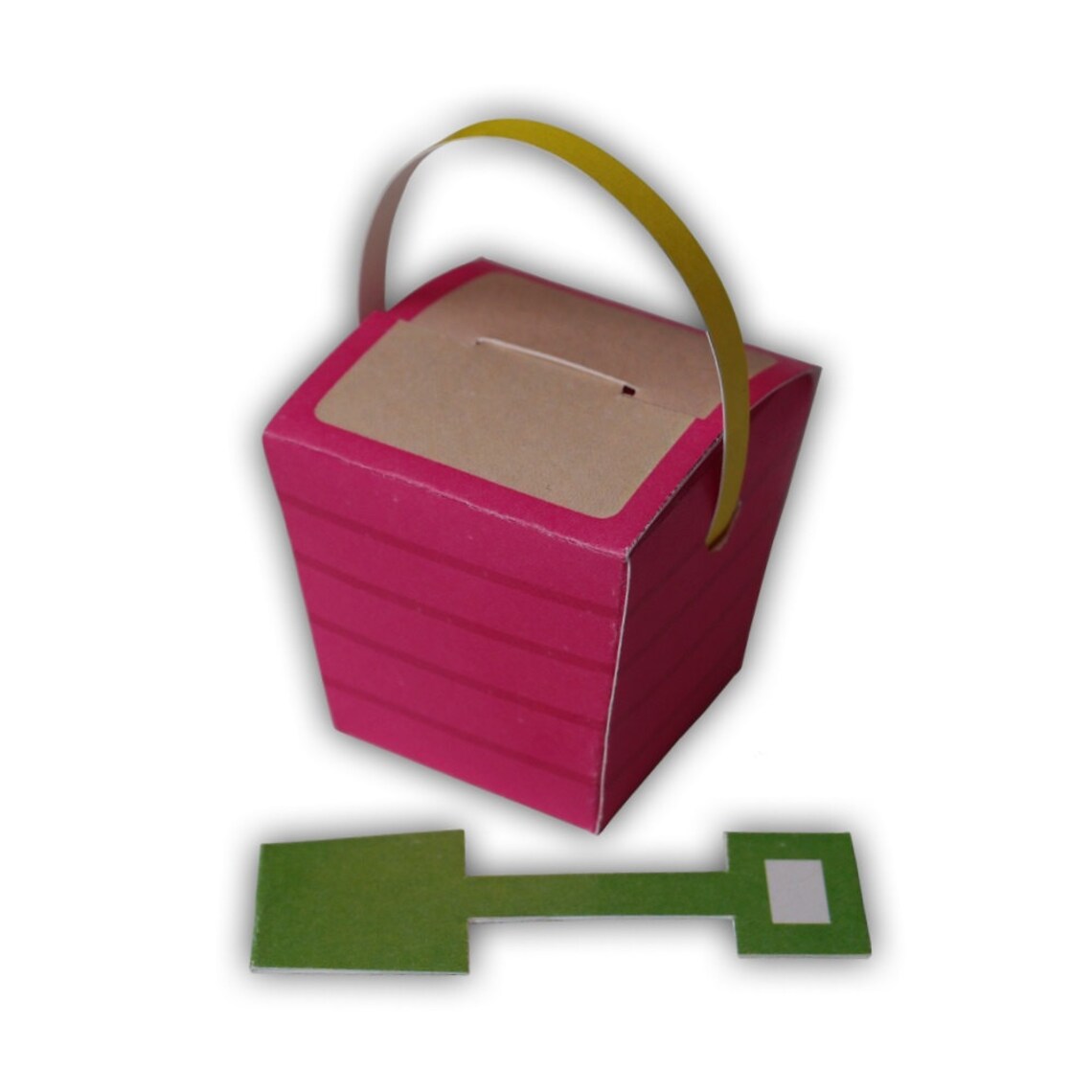 Beach Party Summer Set Gift Box Printable Color Templates - Etsy