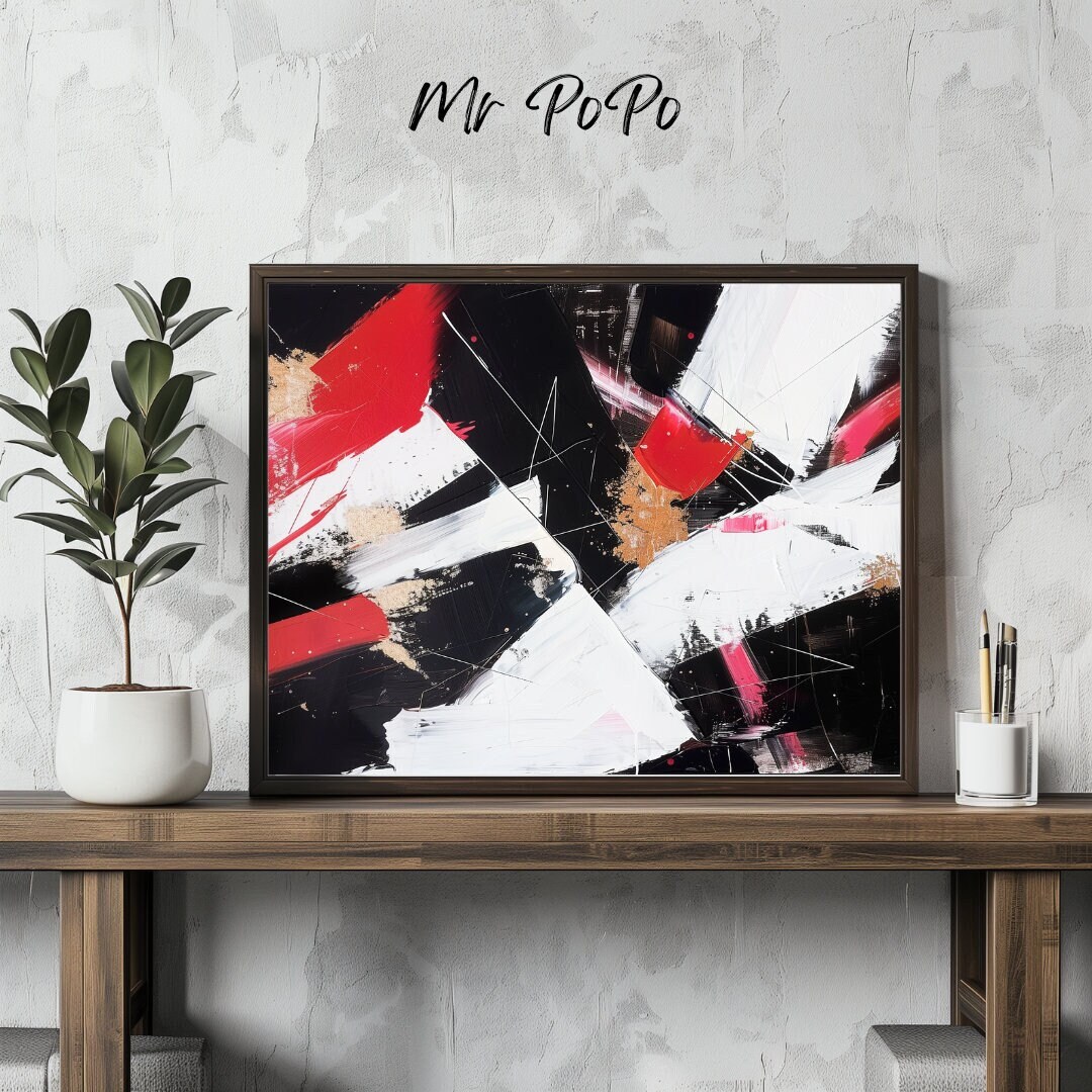 Mr Popo Abstract Art Print Dragonball Z Inspired 7 Aspect Ratios ...