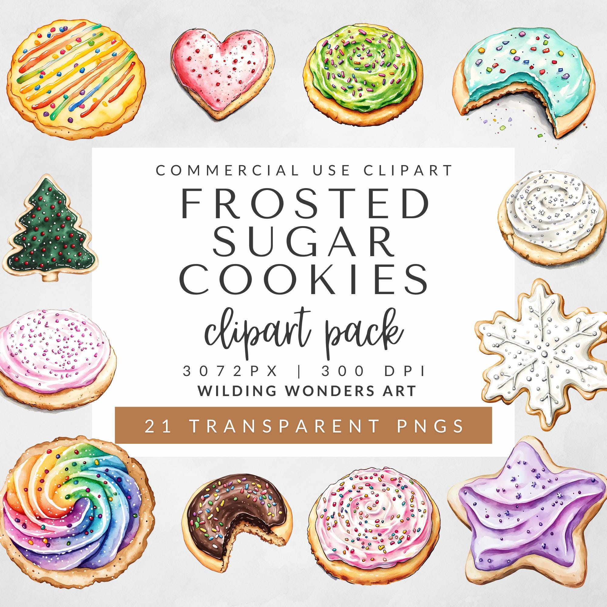 Cookie Decorating Clip Art