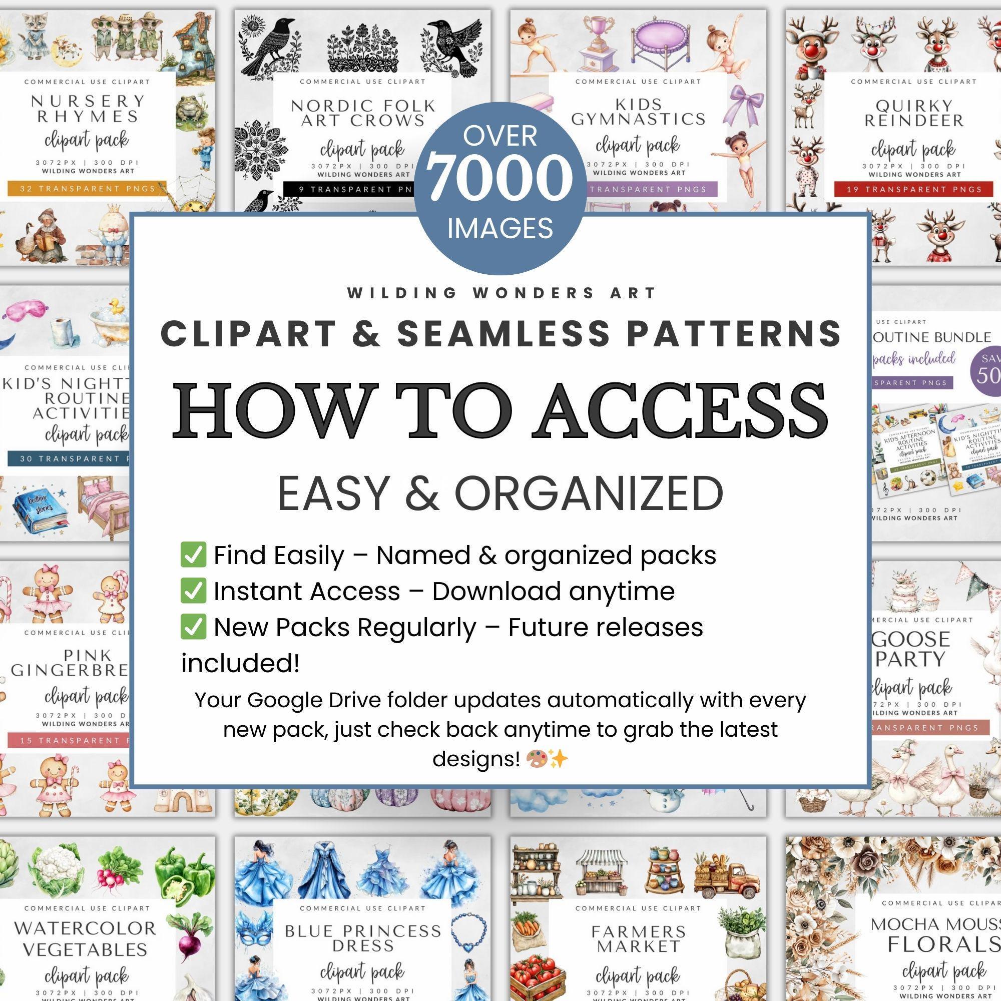 Whole Store Clipart Bundle for Commercial Use, Lifetime Shop Access ...