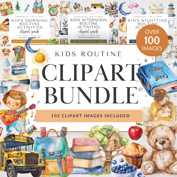 Family Routine Bundles - Etsy