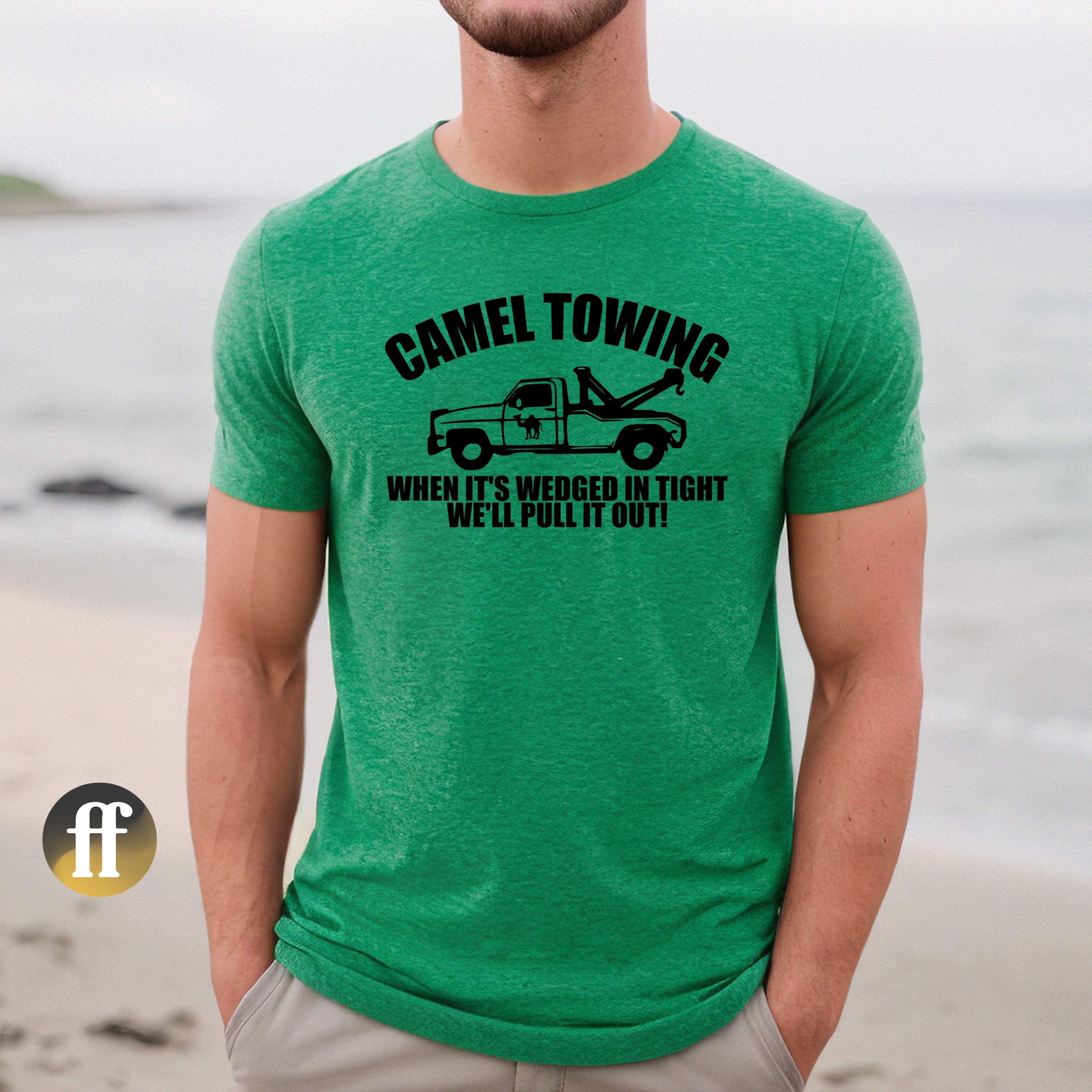 Sarcastic Camel Towing Shirt, Funny Tow Truck T-shirt for Men, Gift for ...