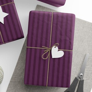 Striped Colorful Gift Wrapping Paper Purple Wrapping Shower Present Birthday Presents Christmas Retirement Wedding Party Etsy Canada