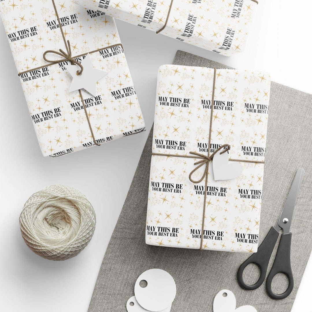 May This Be Your Best Era Wrapping Paper, Milestone Wrapping Paper ...