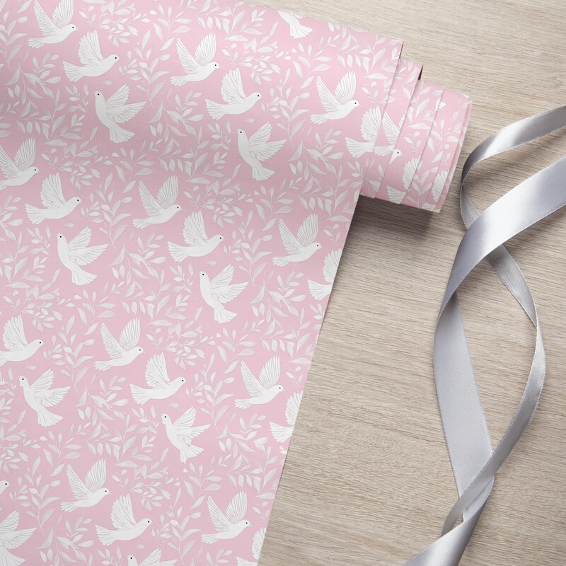 Dove Wrapping Paper Paper - Etsy