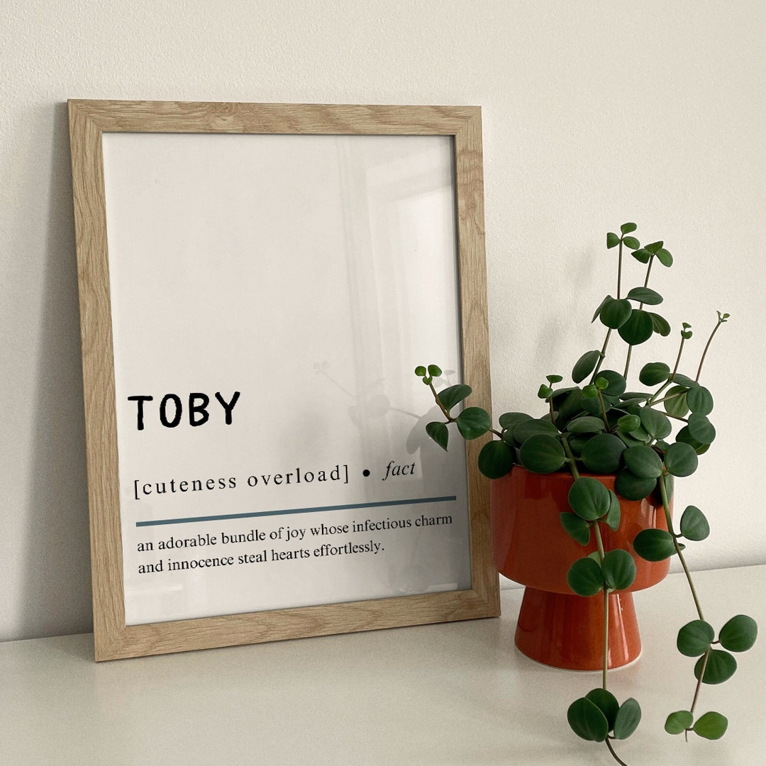 Personalised Name Print Digital Download Custom Definition Name Print ...