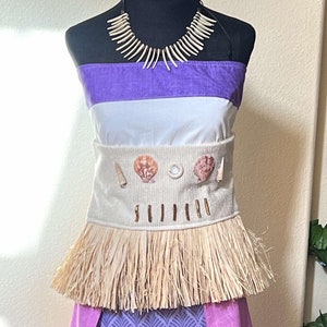 5 Pc Set Tribal Native Hawaiian Sina Costume - Etsy