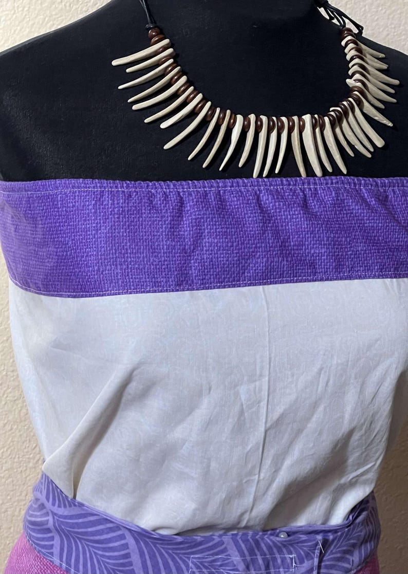 5 Pc Set Tribal Native Hawaiian Sina Costume - Etsy