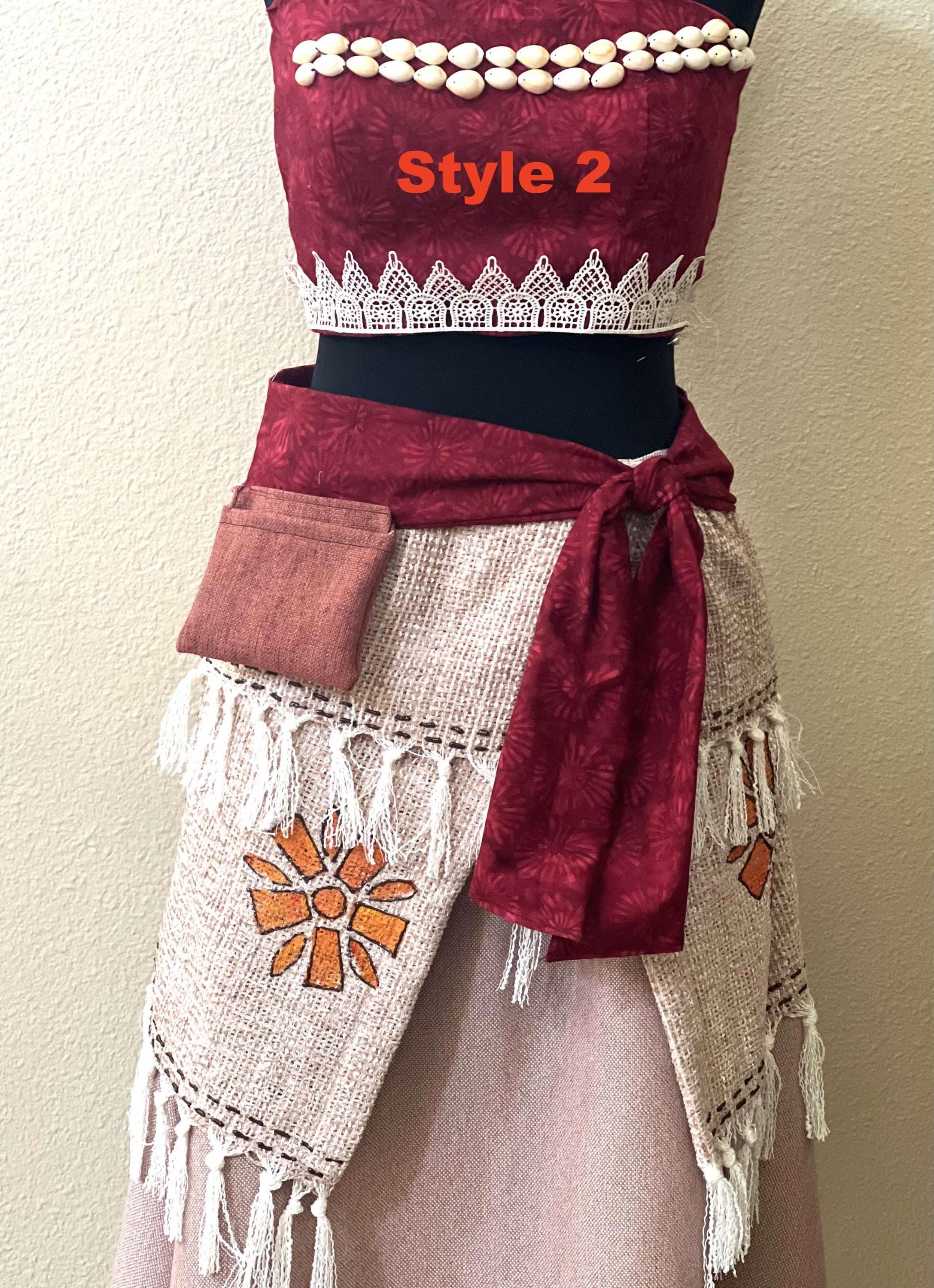 Moana Tribal Native Samoan Costume - Etsy