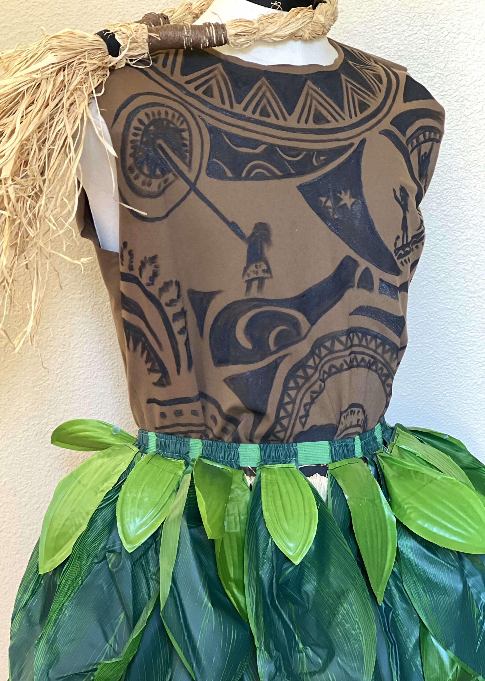 Maui Moana Tribal Native Performance Costume - Etsy