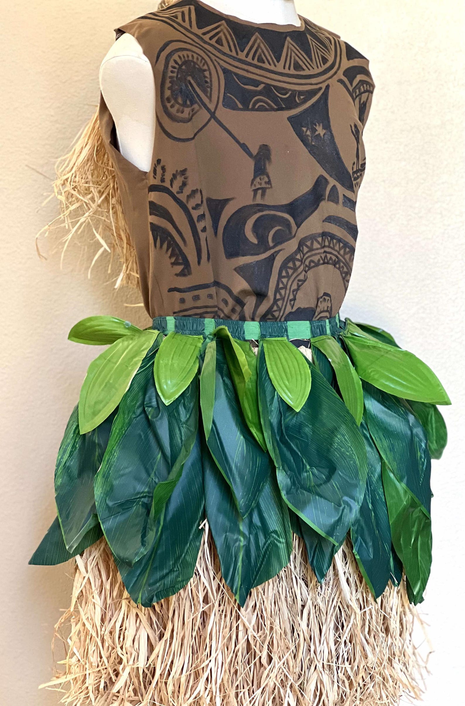 Maui Moana Tribal Native Performance Costume - Etsy