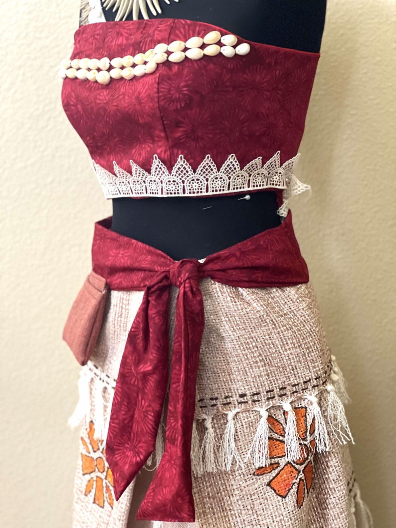 Moana Tribal Native Samoan Costume - Etsy