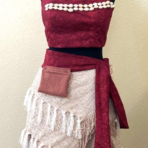 Moana Tribal Native Samoan Costume - Etsy