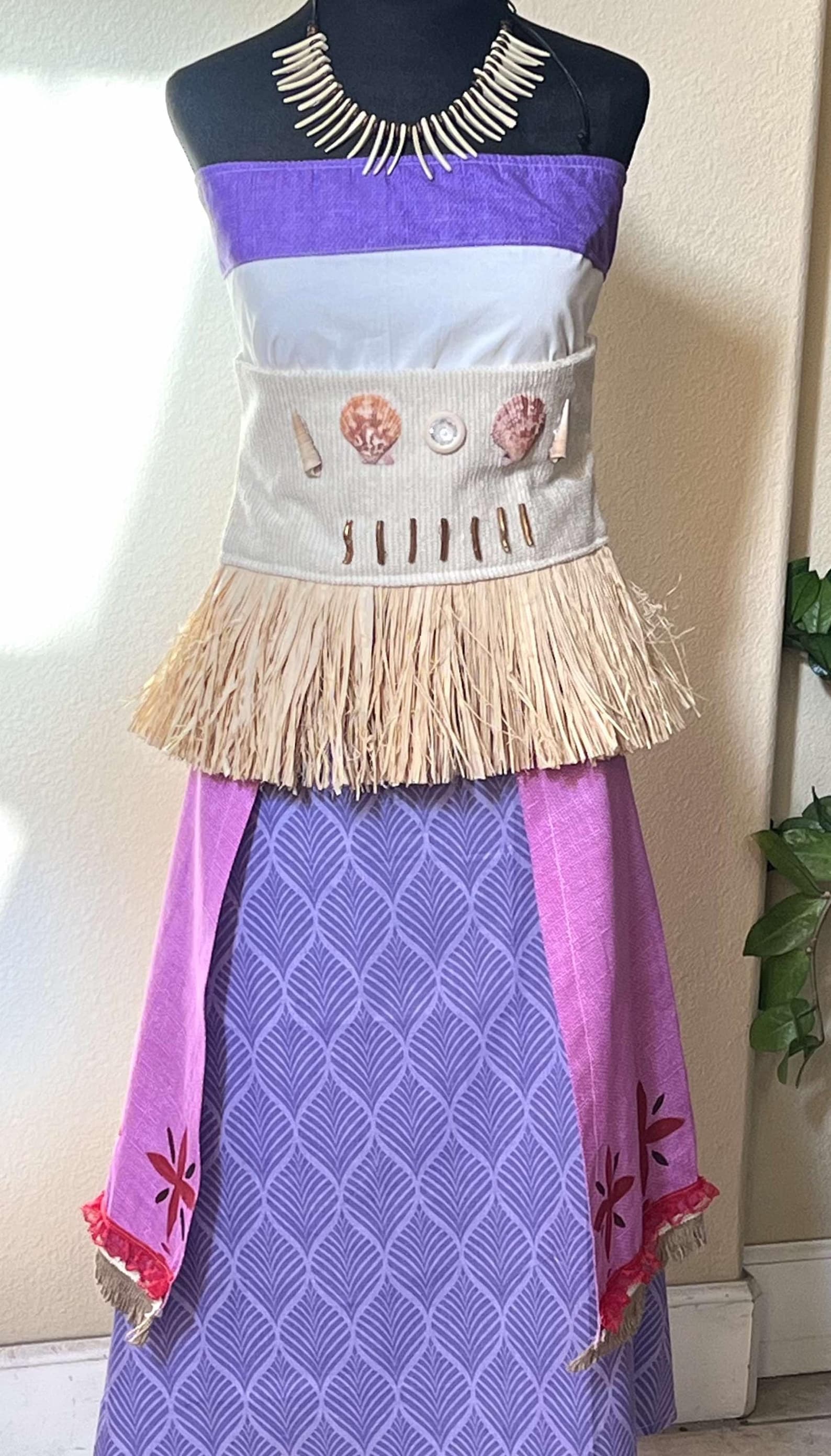 5 Pc Set Tribal Native Hawaiian Sina Costume - Etsy