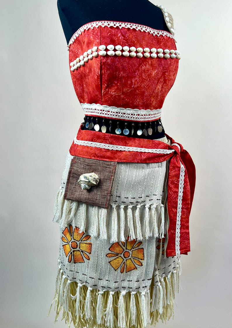 Moana Tribal Native Samoan Costume - Etsy