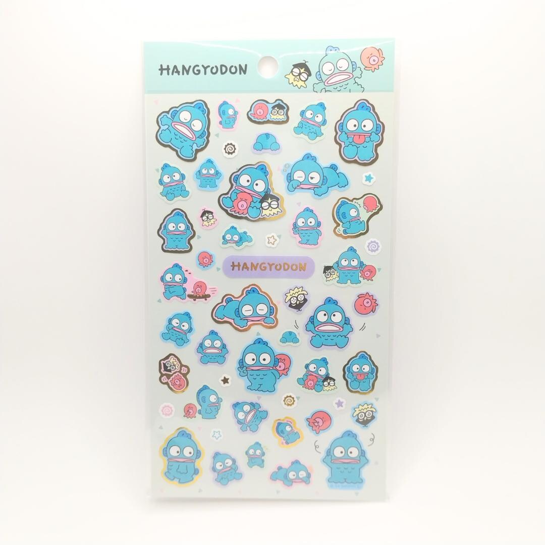 Hangyodon Stickers 2024 Japan Limited , Hangyodon Design , Sanrio ...