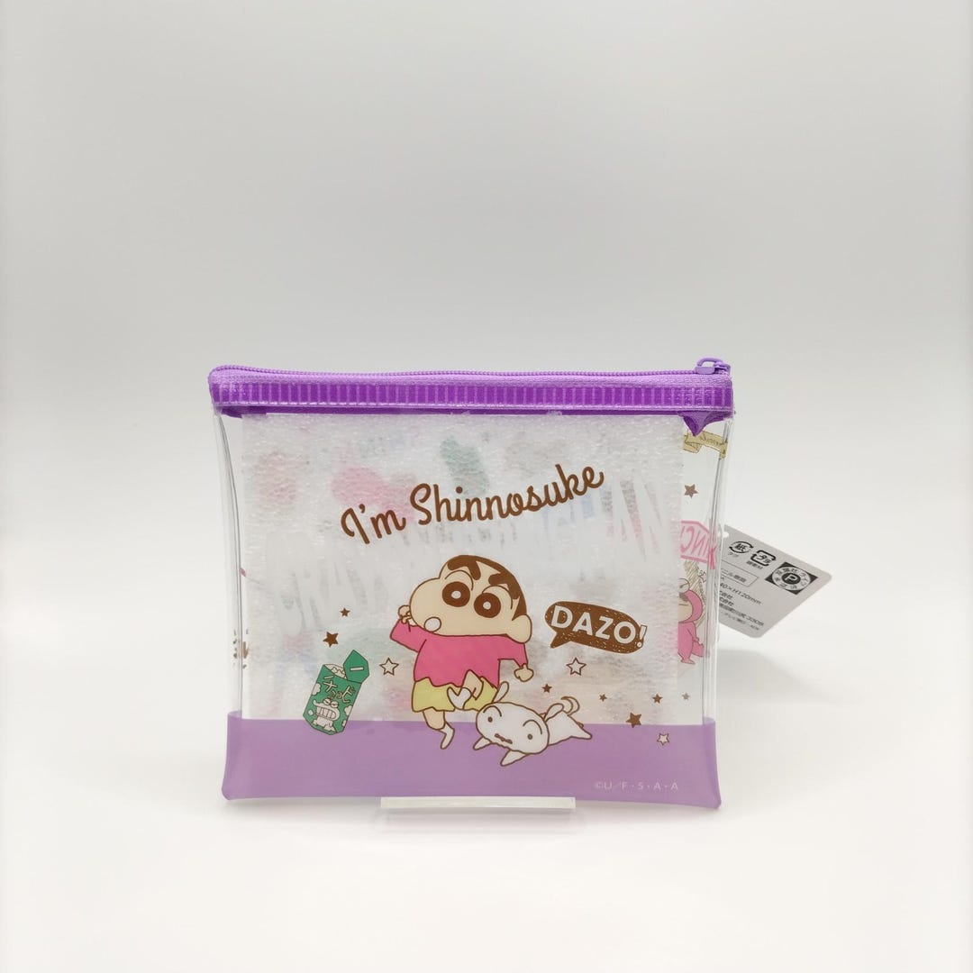 Crayon Shin Chan Pouch Japan Design , Shin Chan Mini Flat Pouch , Shin ...