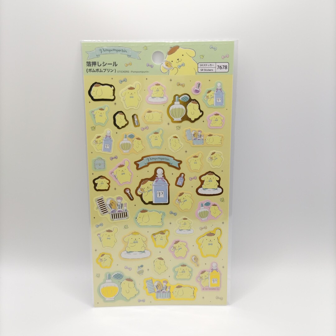 Pompompurin Stickers 2022 Design,sanrio Stickers,sanrio Friends - Etsy