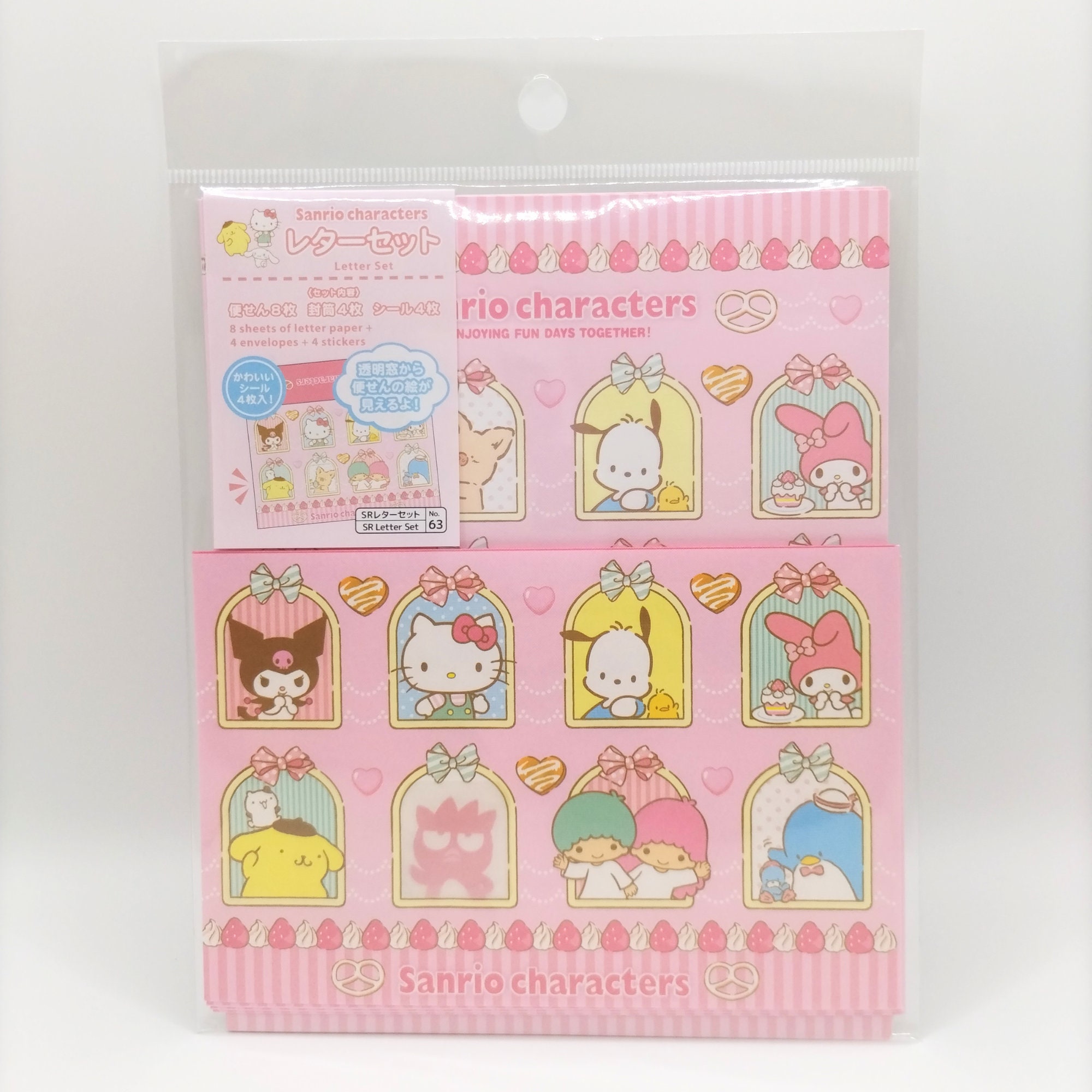 2021 Sanrio Characters Letter Set,letter Collectible Sanrio Paper Set ...
