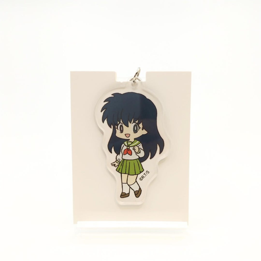 Inuyasha Acrylic Keychain Japan Design,kagome Keychain,anime Keychain ...