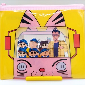Crayon Shin Chan Pouch Japan Design , Shin Chan Mini Flat Pouch , Shin ...